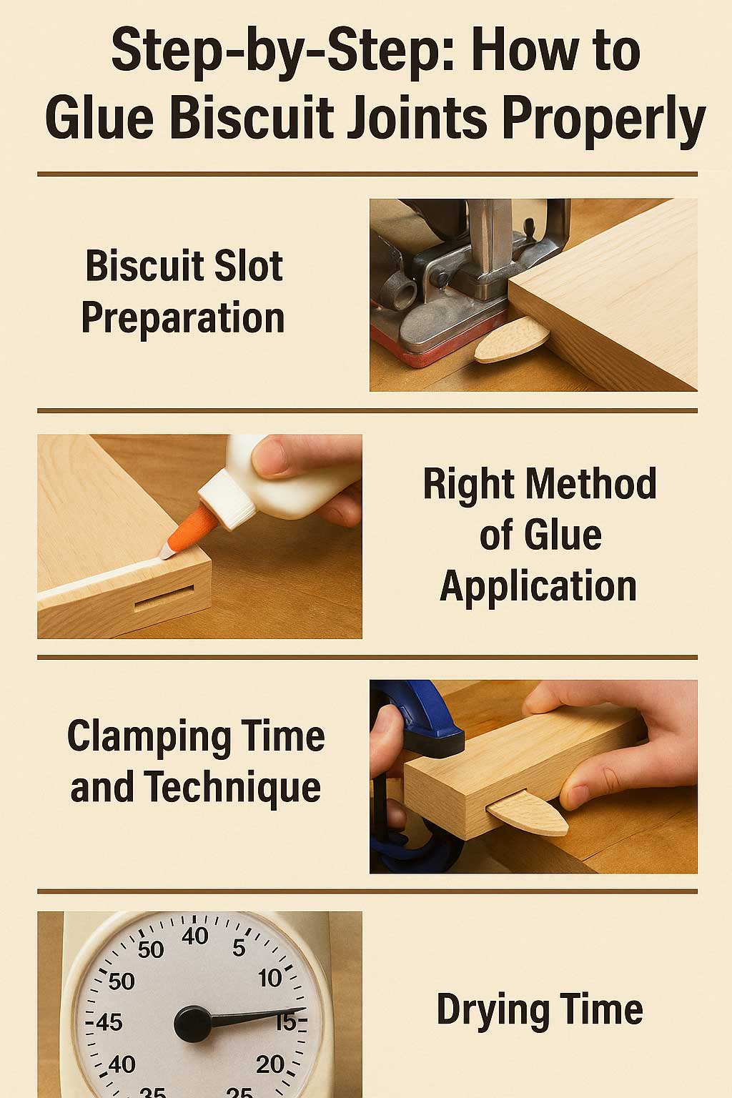 Best Glue for Biscuit Joints | Joinery Equipment